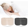 2pcs 100% Handmade Bamboo Sleeping Eye Mask for Women for Men,Night ...
