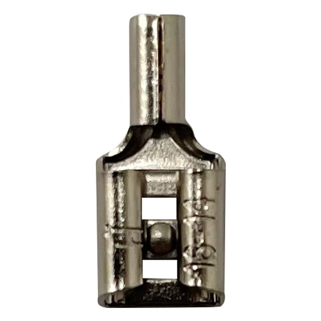 2pcs 100 High Temperature Non-Insulated Female Connectors - 16-14 Gauge Quick Disconnect .250 ...