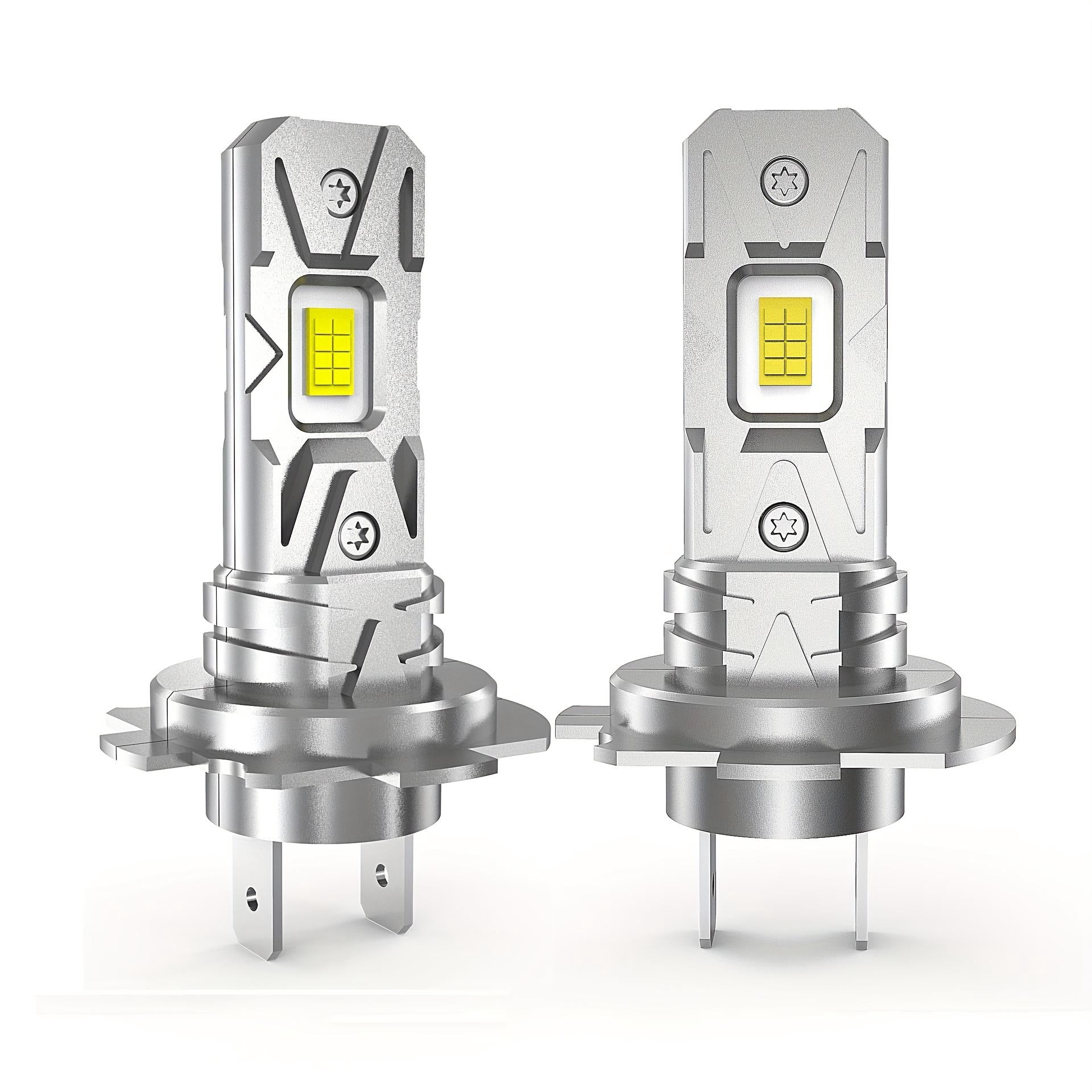2pcs 100W H7 LED CANBUS Headlight Bulbs, 20000LM High-Intensity Car ...