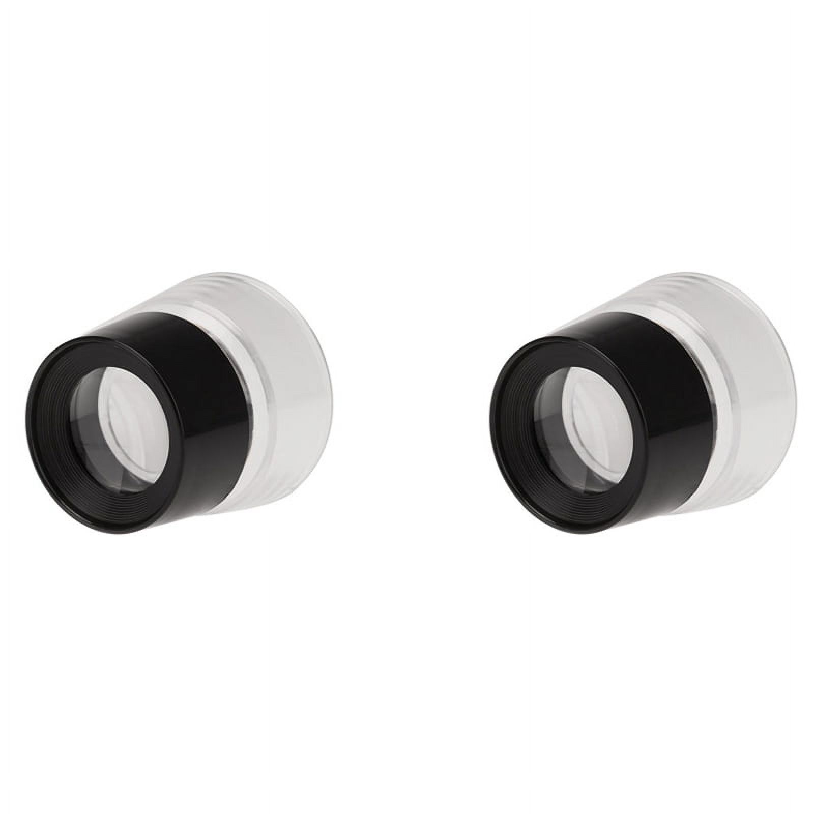 2pcs 10X Multifunctional Cylinder Eye Magnifier Magnification Glass ...
