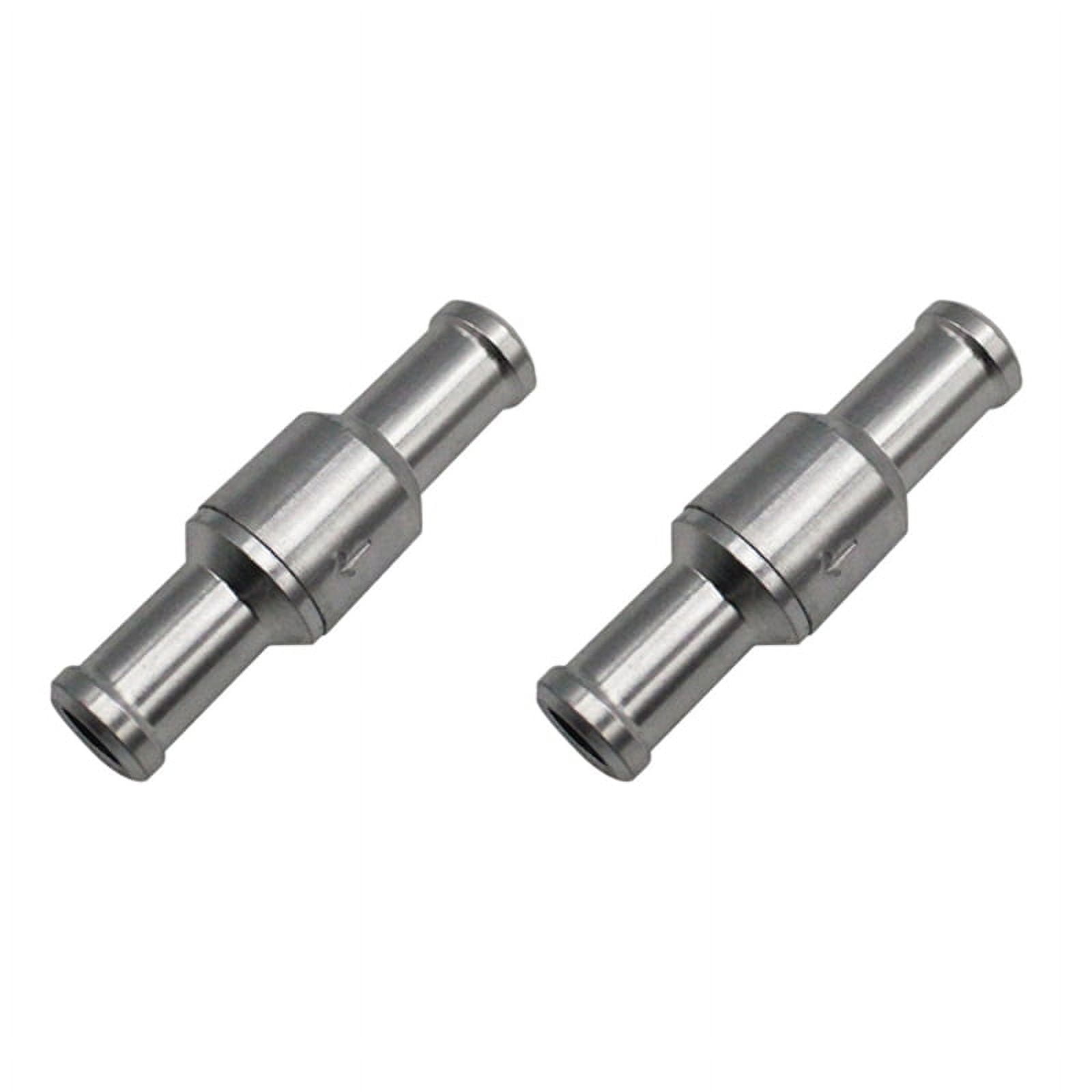 2pcs 10mm Check Valve Brake Servo Booster No Return Inline One Way ...