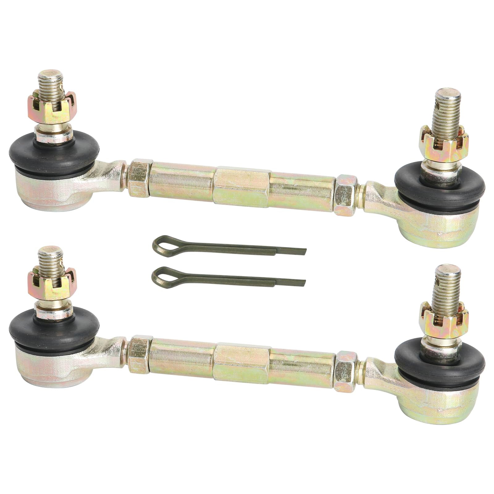 2pcs 10mm Tie Rod Ball Joint Steering Shaft Tie Rod Kit Sway bar, Tie ...
