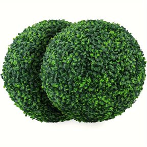 BOXWOOD WORLD Preserved Boxwood Ball Topiary for House Decor Potted ...
