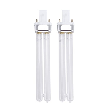 2pcs 11W Lamps UV Sterilization Light Bulbs for Fish Tank (G23 Lamp ...