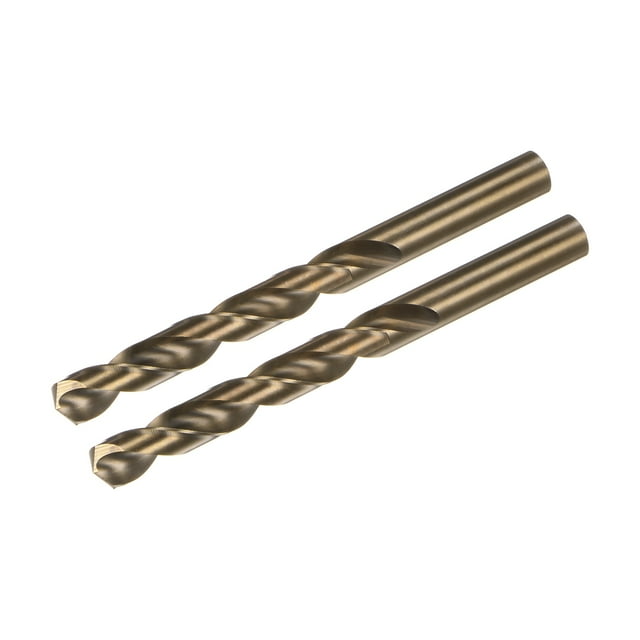 2pcs 12.7mm Cutting Dia Round Shank High-Speed Steel Cobalt Metric ...