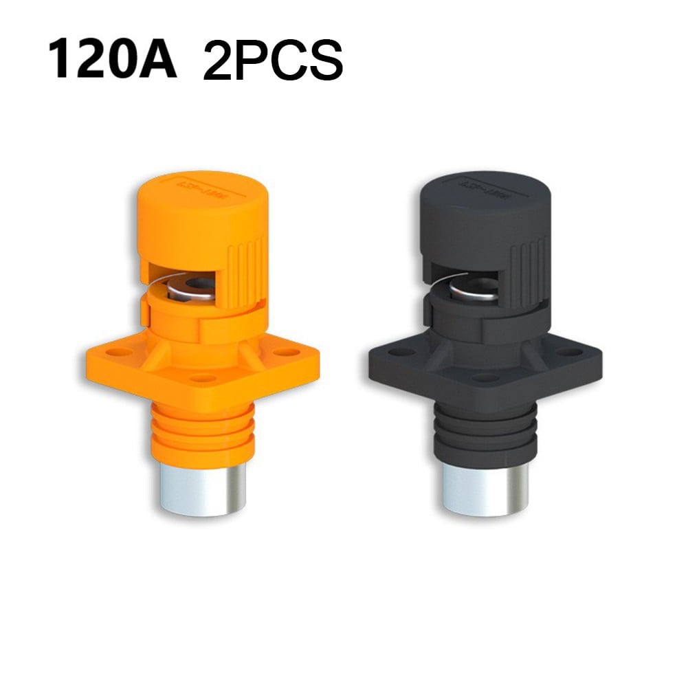 2Pcs 120A Energy Storage Connector Single Core Aviation Plug Socket ...