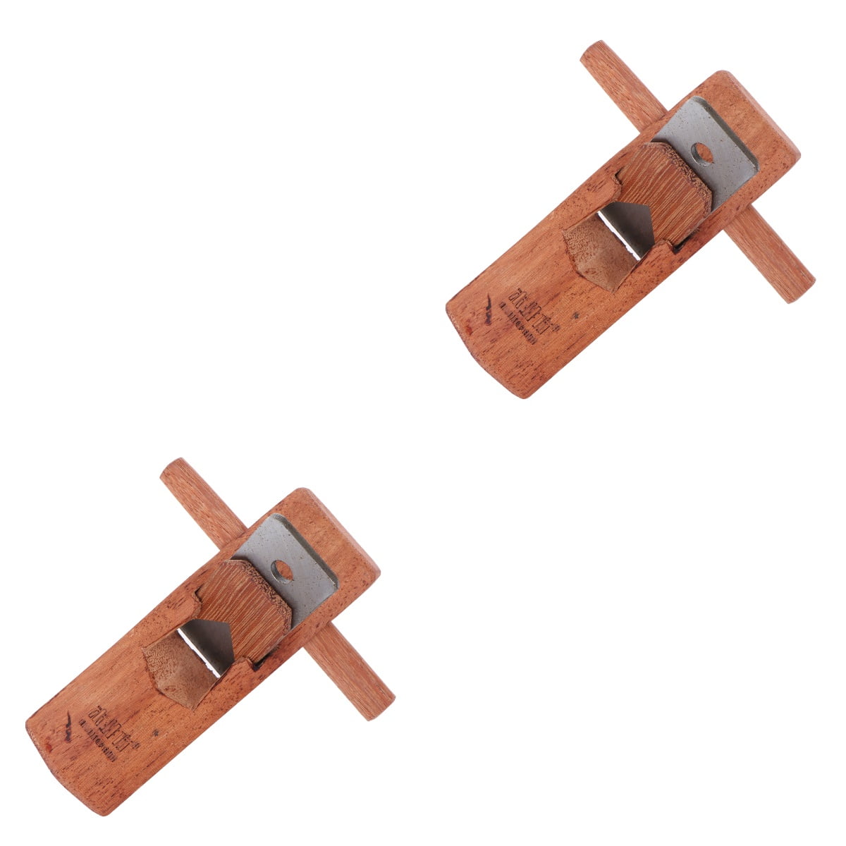 2pcs 127mm Hand Planers Red Wood Mini Wood Planer Cutting Edged Plane ...