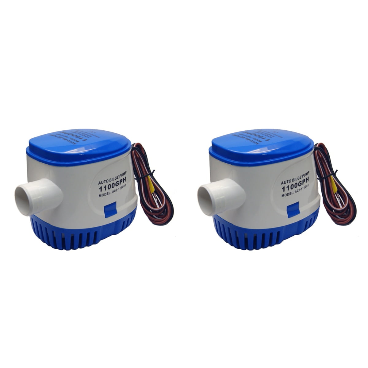 2pcs 12V Automatic Control Pump Bilge Pump Auto Bilge Water Pump for ...