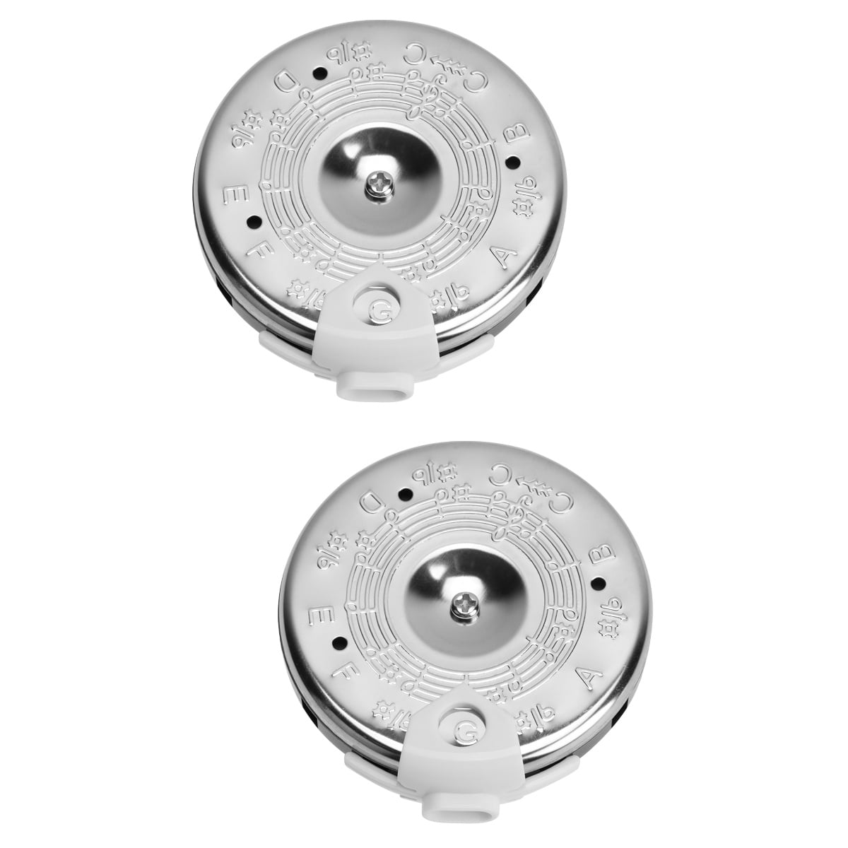 2pcs 13 Tone Note Key Chromatic 13 Holes C-C Pitch Guitar Tuner Tuning ...