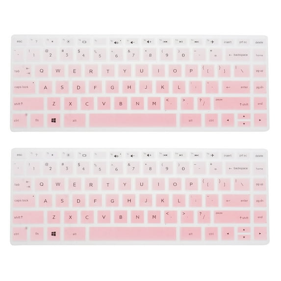 2pcs 14 Inches Computer Keyboard Cover Silicone Keyboard Protective ...