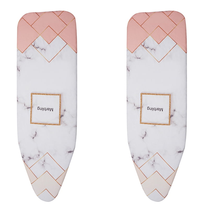 2pcs 140x49CM Fabric Marbling Ironing Board Cover for Ironing Cloth ...