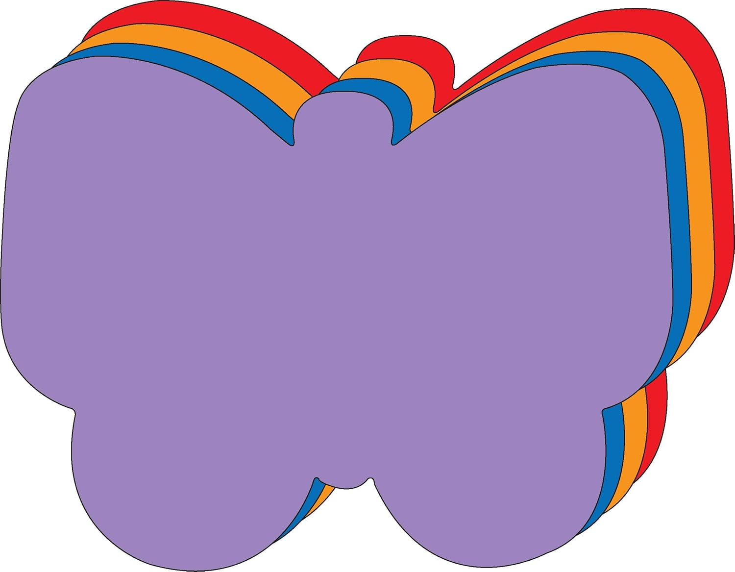 2pcs 15 Cut-Outs - Assorted Colors - 8" x 10" Pre-Cut Spring Summer ...