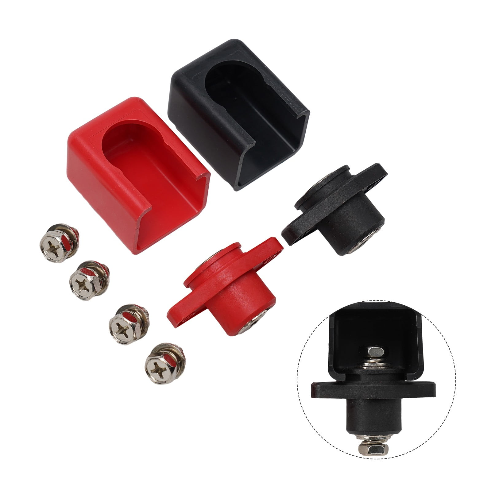 2pcs 150A 300A 500A Lithium Battery Terminal High Current Copper ...