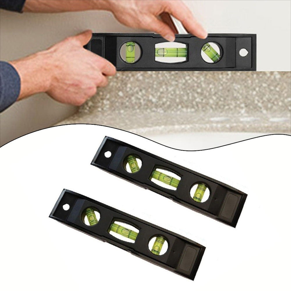 2pcs 150mm 6inch Spirit Level High Precision Magnetic 3 Bubble Level ...