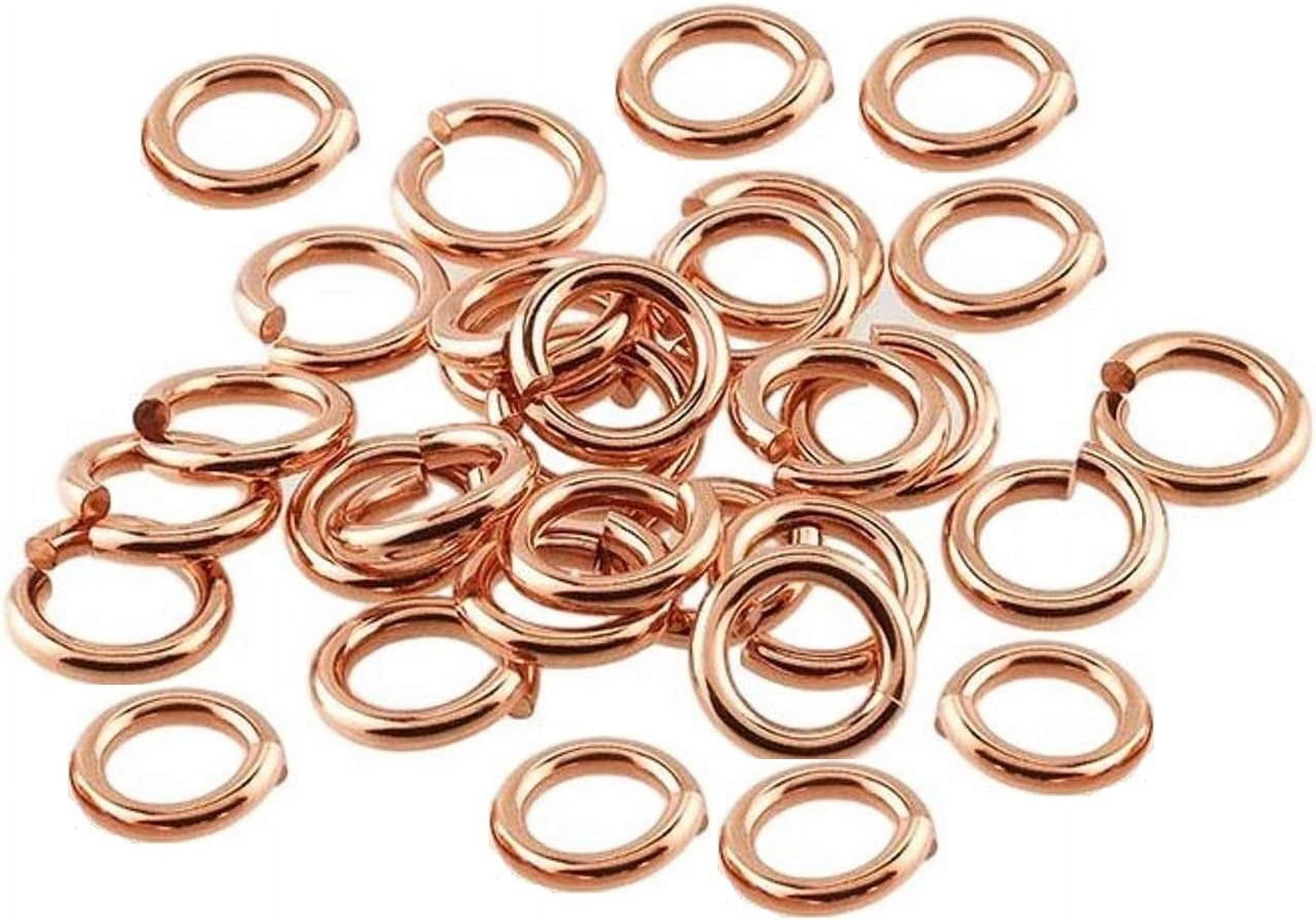2pcs 16 Ga. Open Round Jump Ring 1 Oz Pack (Saw Cut) Jewelry Making ...