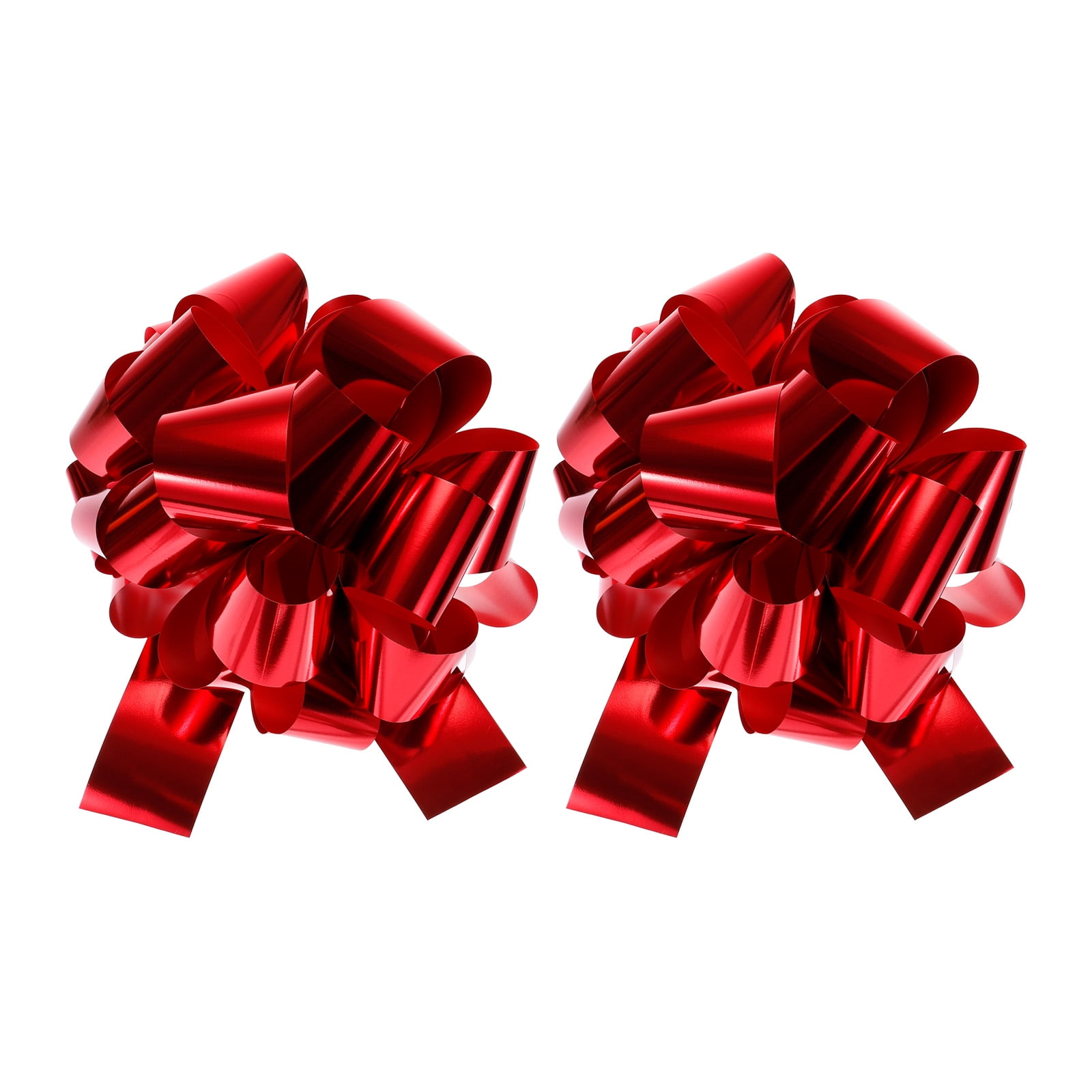 2pcs 16 Inch Extra Giant Large Pull Bow Christmas Metallic Car Gift ...