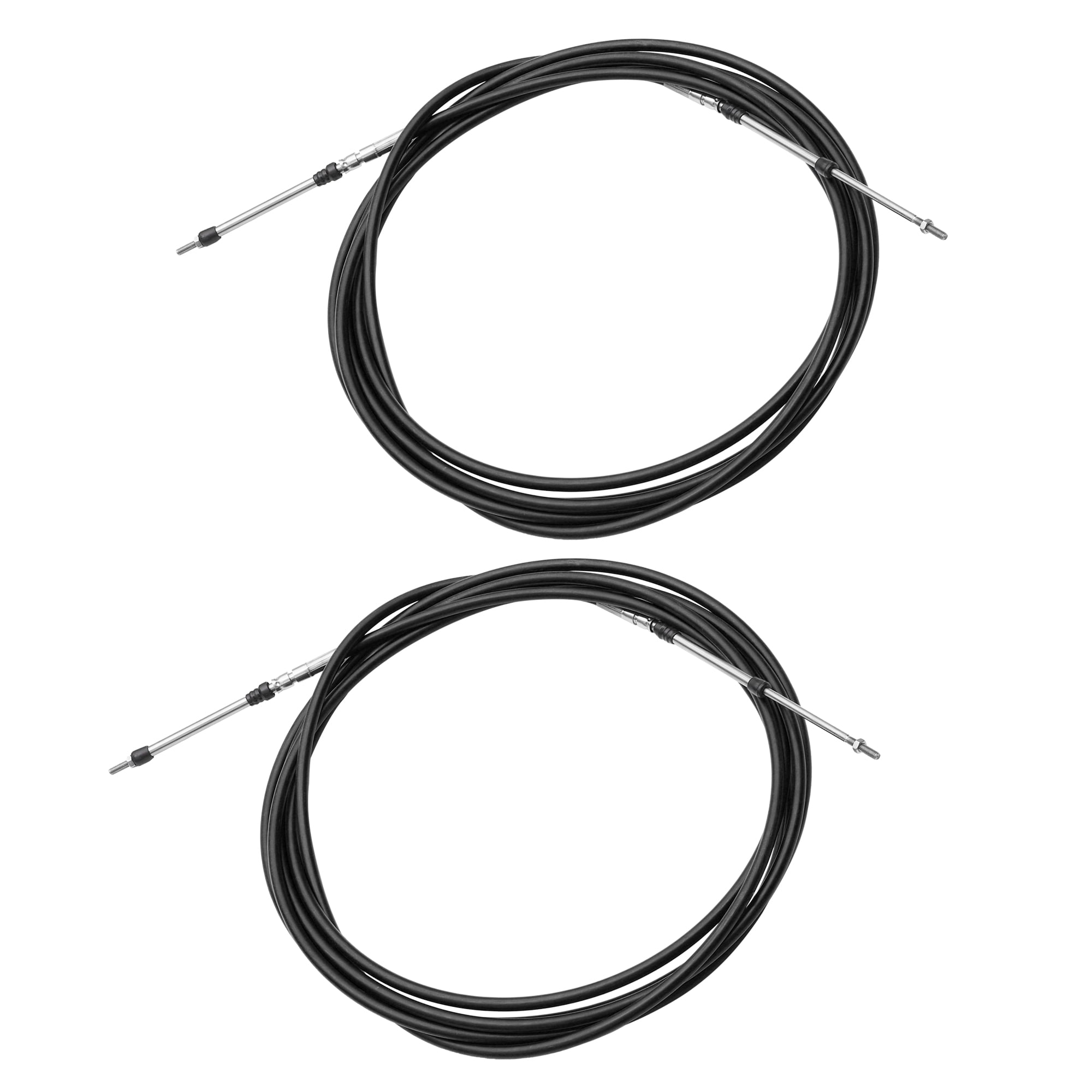 2pcs 18ft 5.5 Meter 217inch Marine Throttle Shift Remote Control Box ...