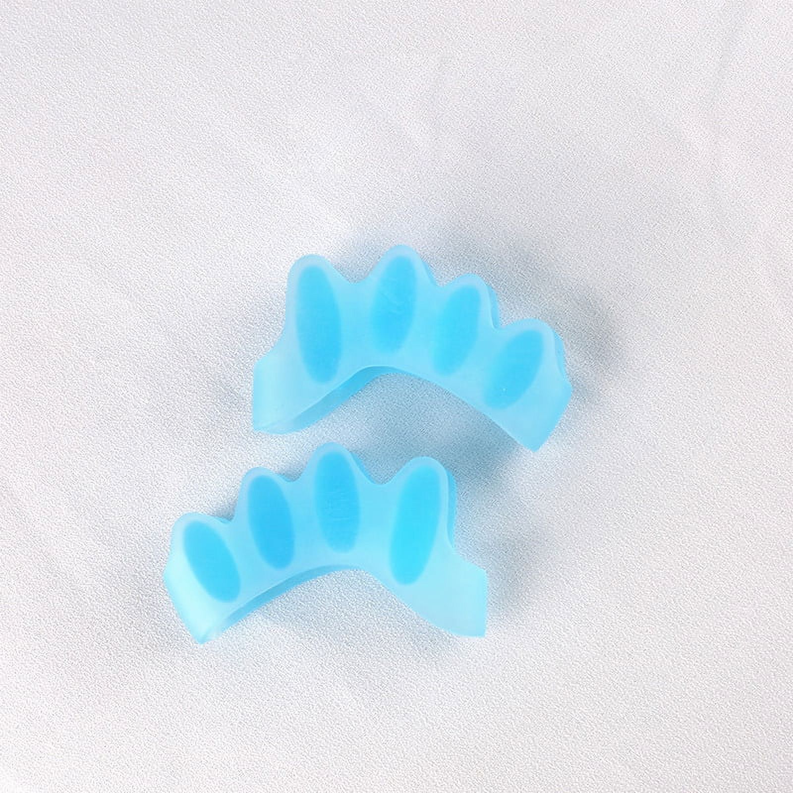 2pcs=1pair Silicone Toe Separator Child Stretcher Straightener Spreader ...