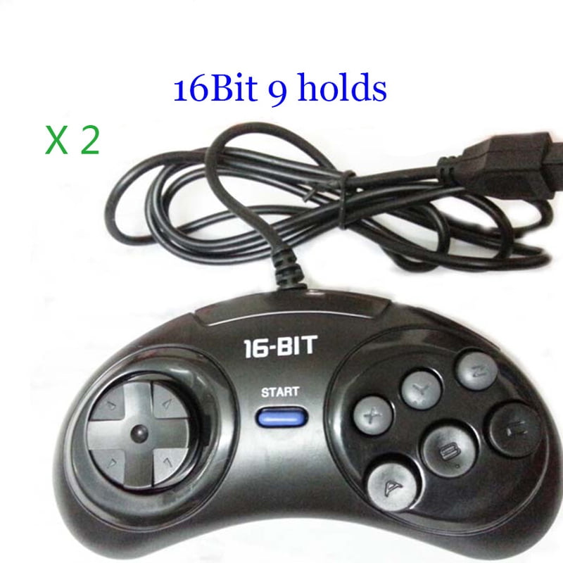 2pcs/1pc Game controller for SEGA Genesis for 16 bit handle controller ...