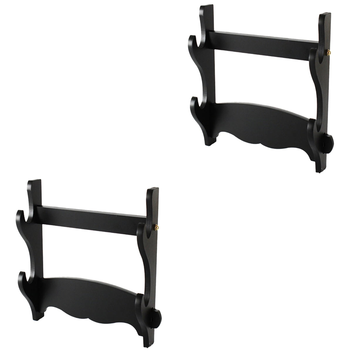 2pcs 2 Layers Wall Mounted Detachable Collection Storage Rack Display ...