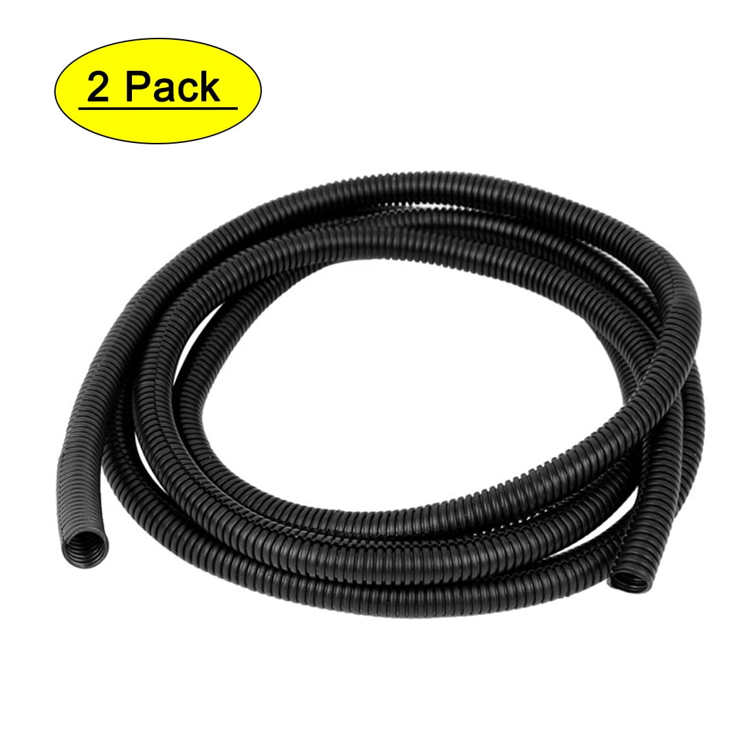 2pcs 2 Meter 13mm Diameter Flexible Corrugated Tube Electric Wire ...