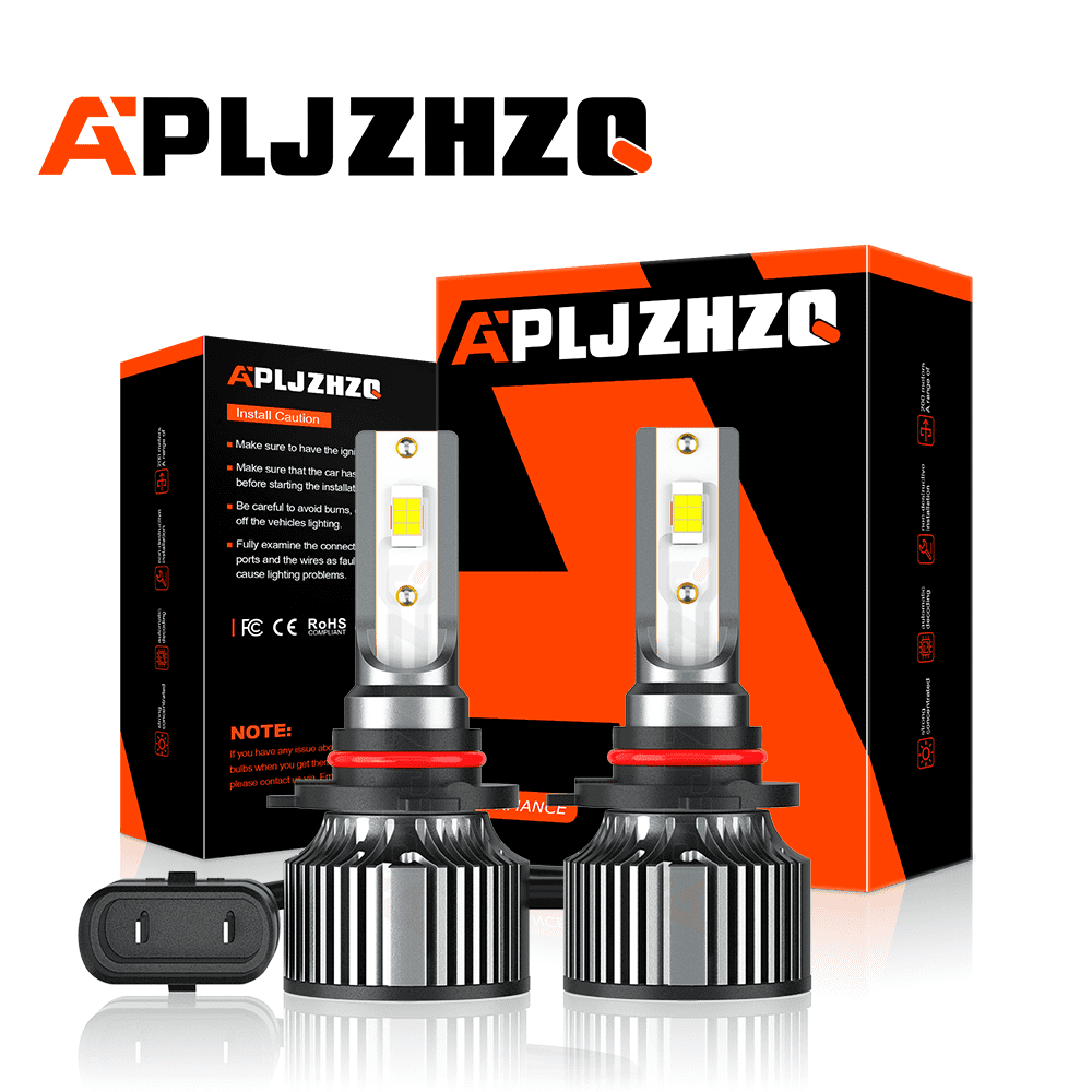 2pcs 2-Side 9005 HB3 LED Headlight High Beam Bulbs For Honda Civic 2006 ...