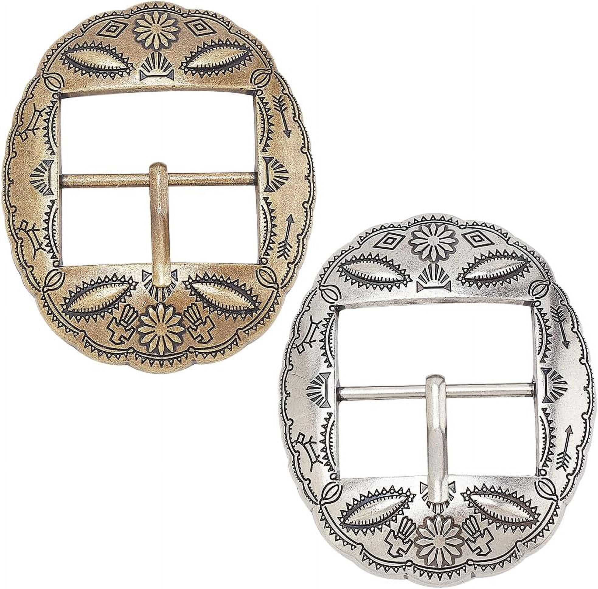 2pcs 2 colors Zinc Alloy Single Prong Roller Buckles for DIY Belt ...