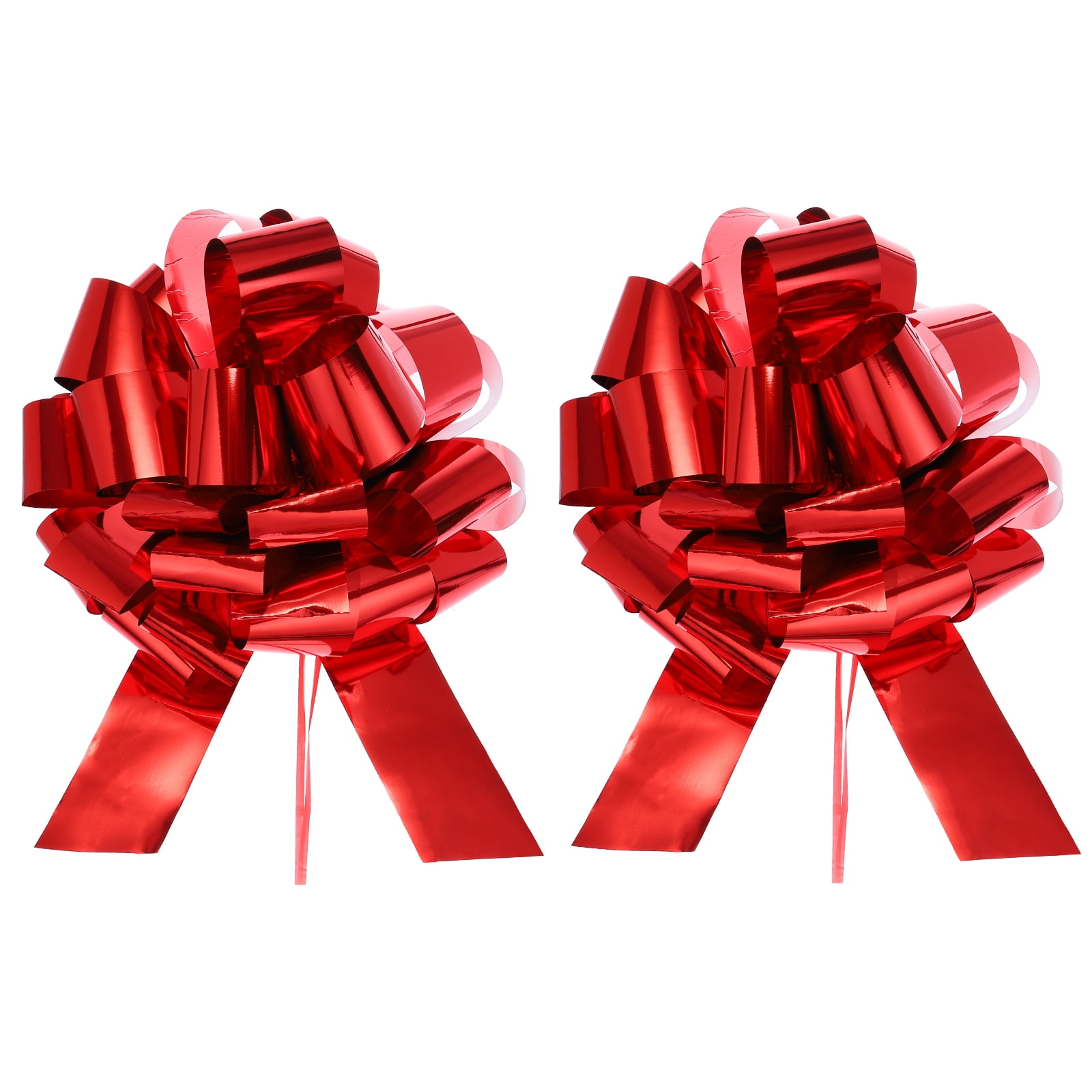 2pcs 20" Extra Giant Large Pull Bow Christmas Metallic Car Gift ...