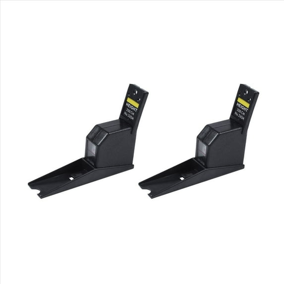 2pcs 200cm Stadiometer Black Wall Mounted Height Meter Growth Ruler cm ...