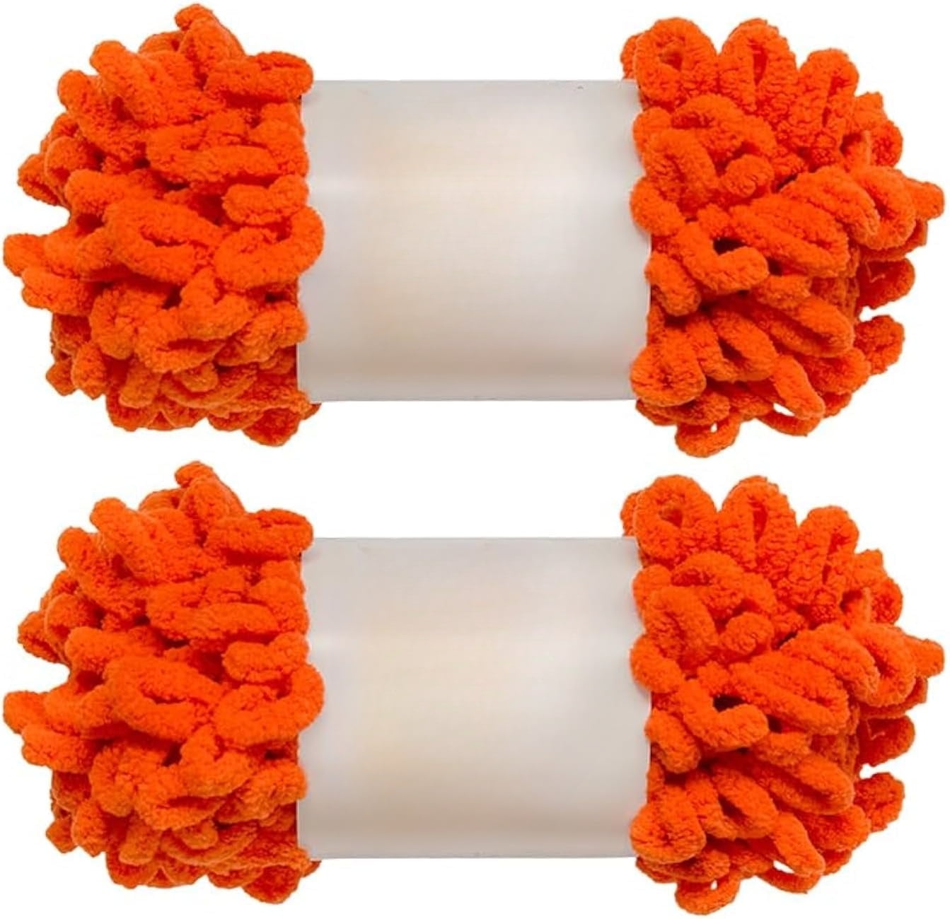 2pcs/200g Loop Yarn 100% Polyester Chenille Puffy Yarn, Craft Chunky ...