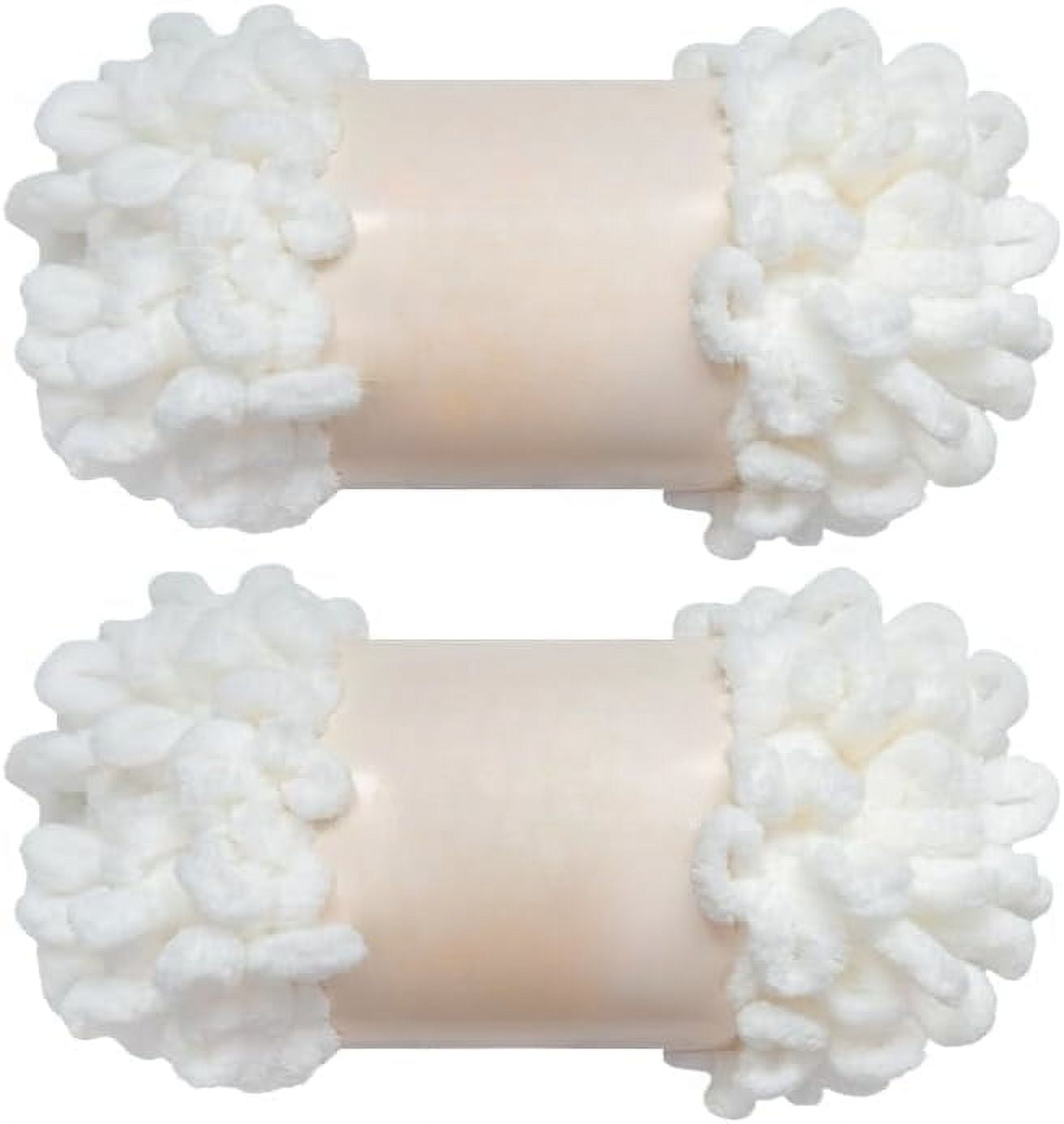 2pcs/200g Loop Yarn 100% Polyester Chenille Puffy Yarn, Craft Chunky ...