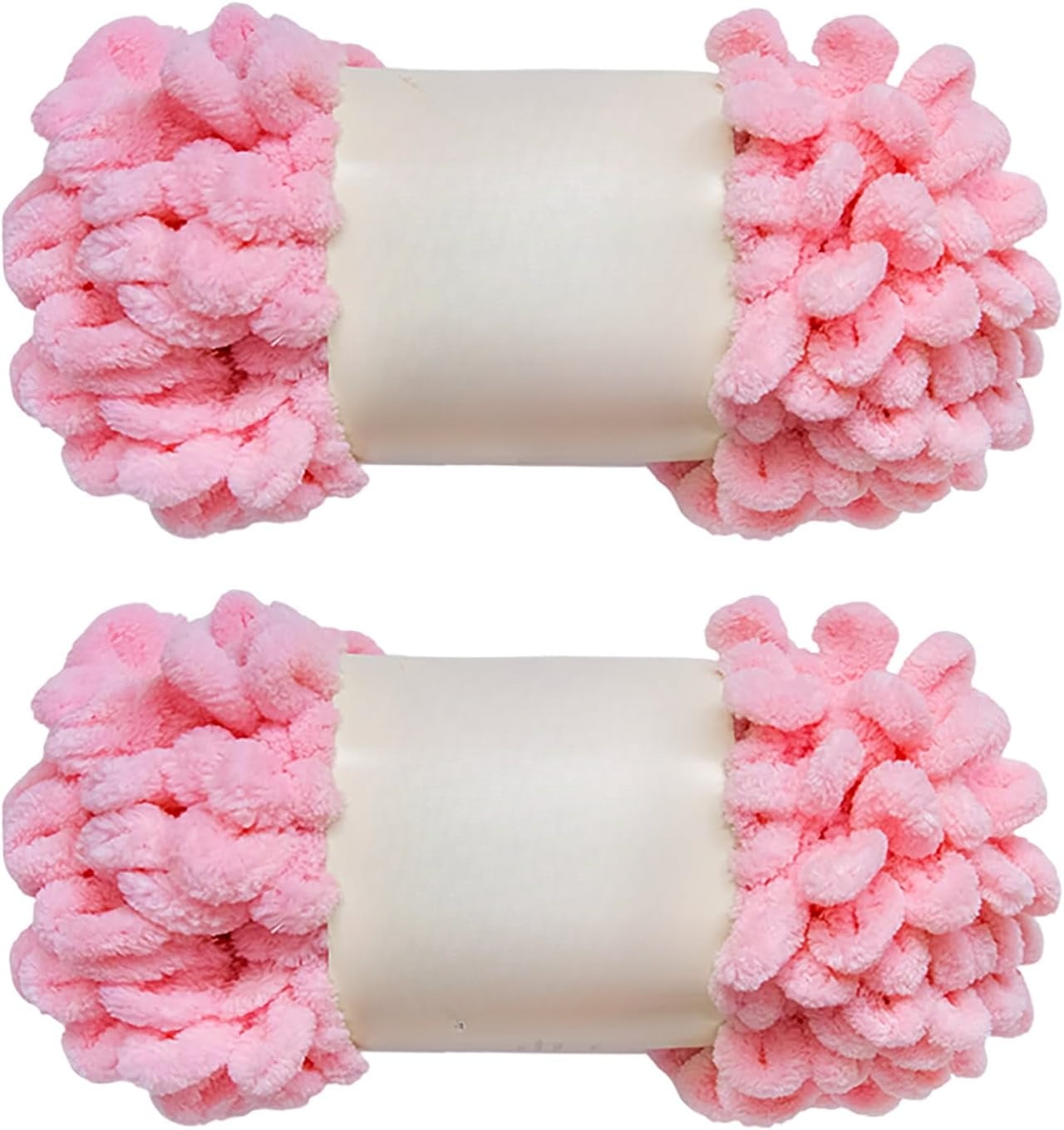 2pcs/200g Loop Yarn 100% Polyester Chenille Puffy Yarn, Craft Chunky ...