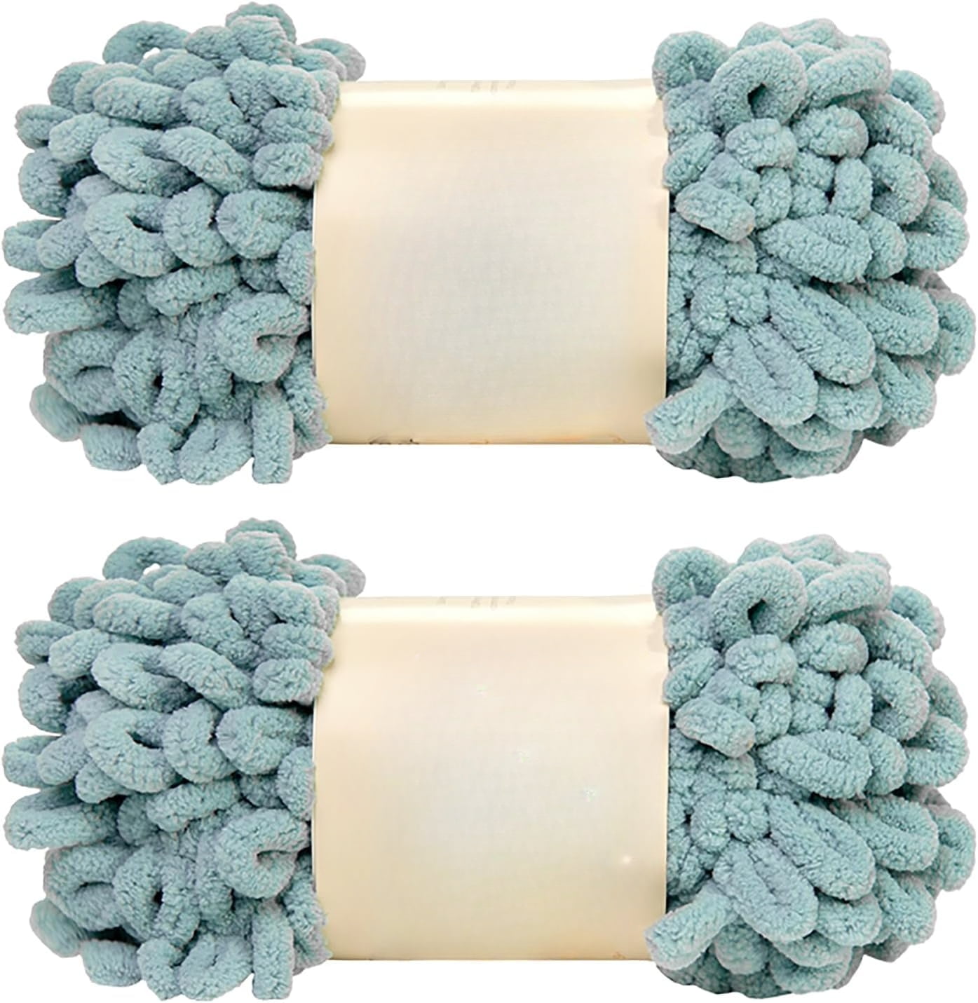 2pcs/200g Loop Yarn 100% Polyester Chenille Puffy Yarn, Craft Chunky ...