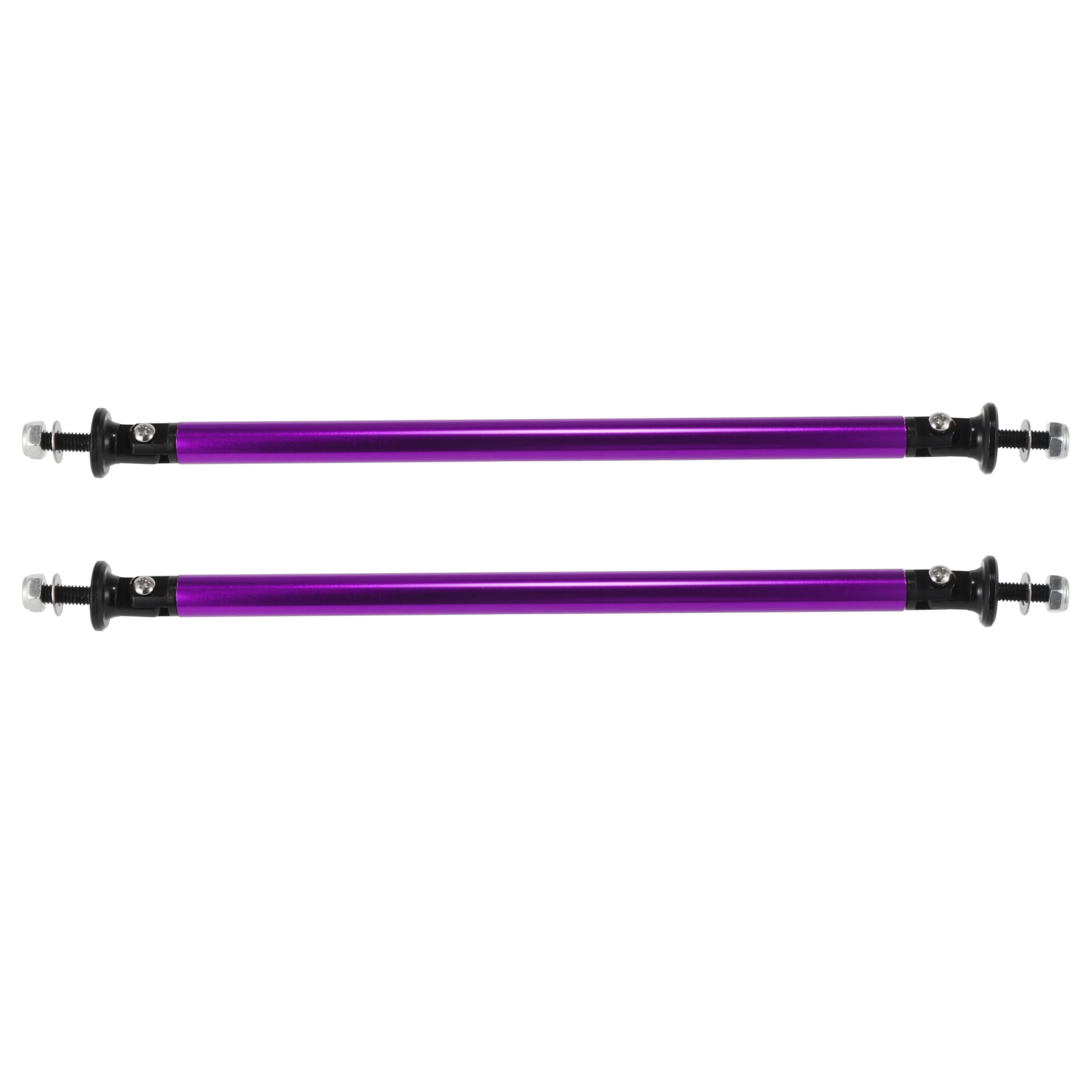 2pcs 200mm 7.87" Car Splitter Support Rods Adjustable Front Rear Bumper ...