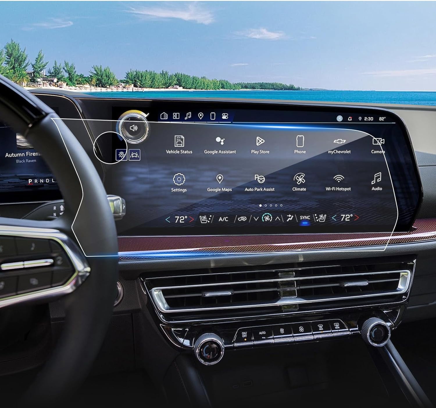 (2pcs) 2024 Chevy Traverse Screen Protector for Chevrolet Traverse (RS ...