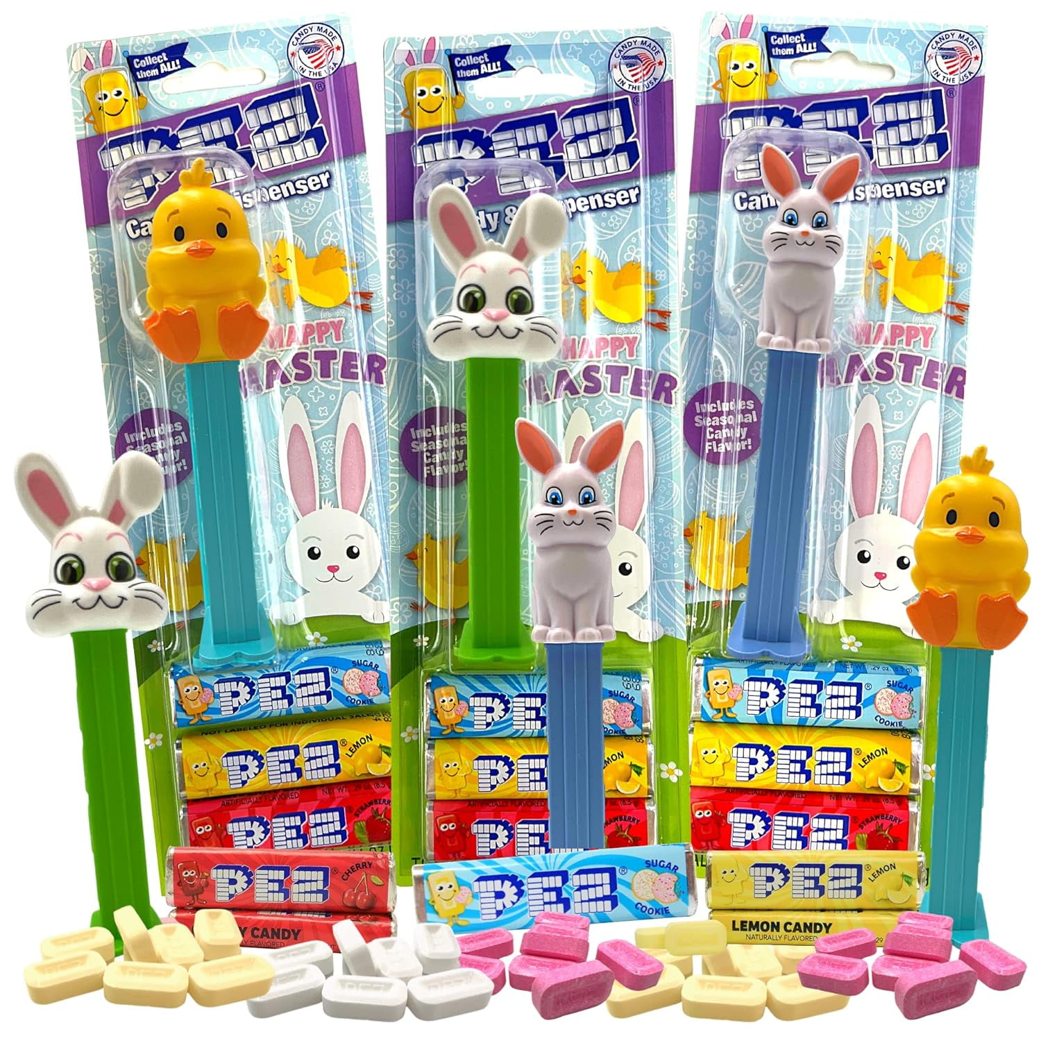 2pcs 2024 Easter Dispensers with Refill Roll Variety, Sugar Cookie ...