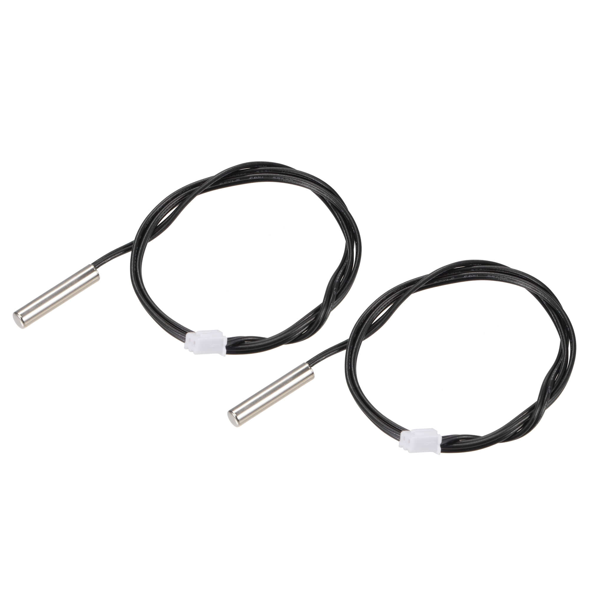 2pcs 20K Temperature Sensor Probe Stainless Steel NTC Thermal Sensor ...