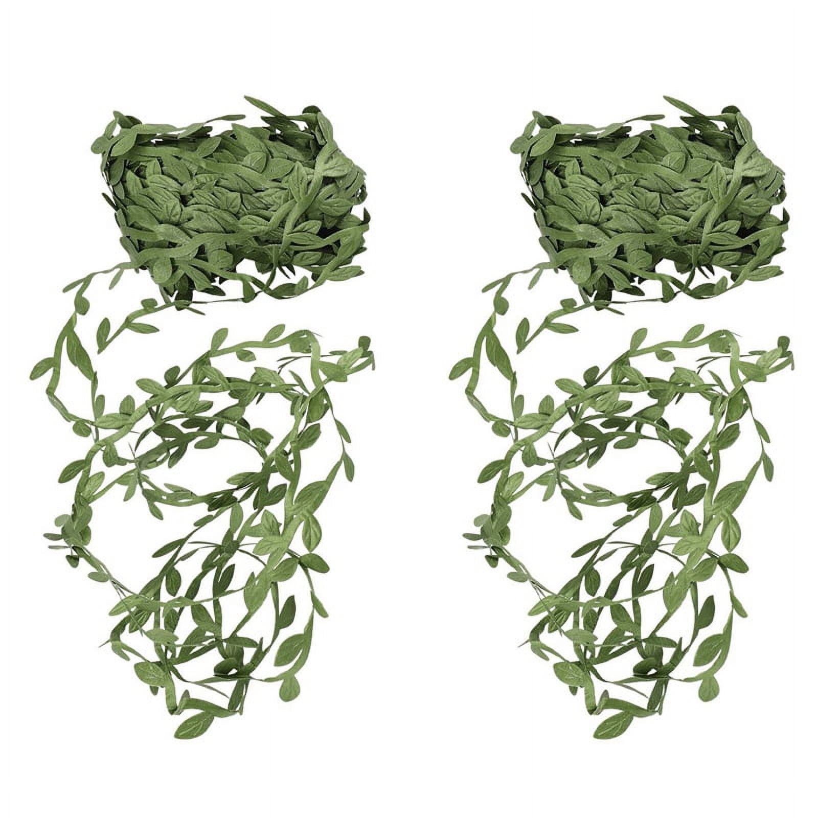 2pcs 20M Home Decor Artificial Garland Plants Vine Foliage Flowers ...