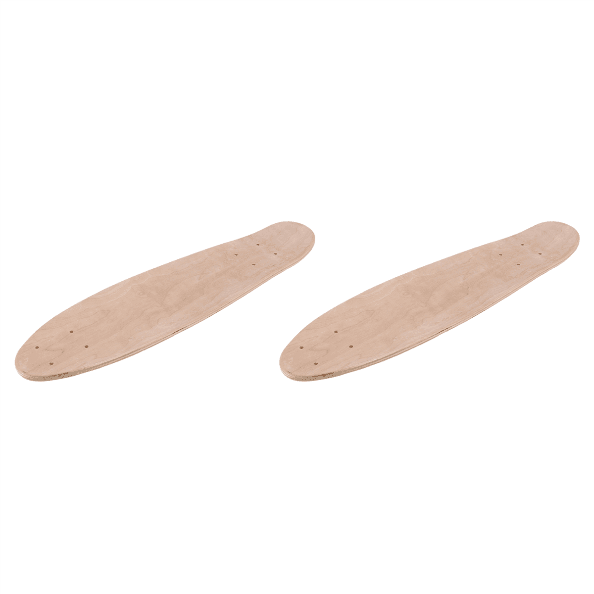 2pcs 22Inch Blank Skateboard Deck Natural 55.5X15cm Maple Banana ...