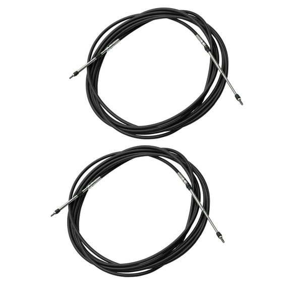 2pcs 23ft 7 Meter 276inch Marine Throttle Shift Remote Control Box ...