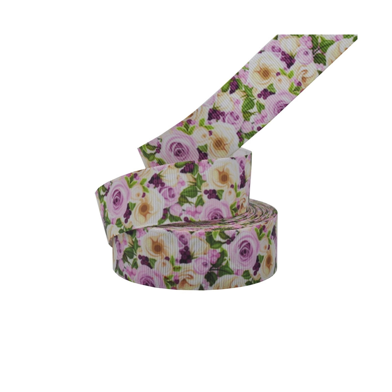 2pcs 25mm (5 Yards/lot) Quality Thicker Ribbons Flowers Printed ...