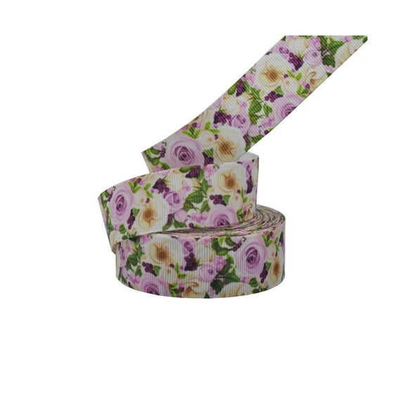 2pcs 25mm (5 Yards/lot) Quality Thicker Ribbons Flowers Printed ...