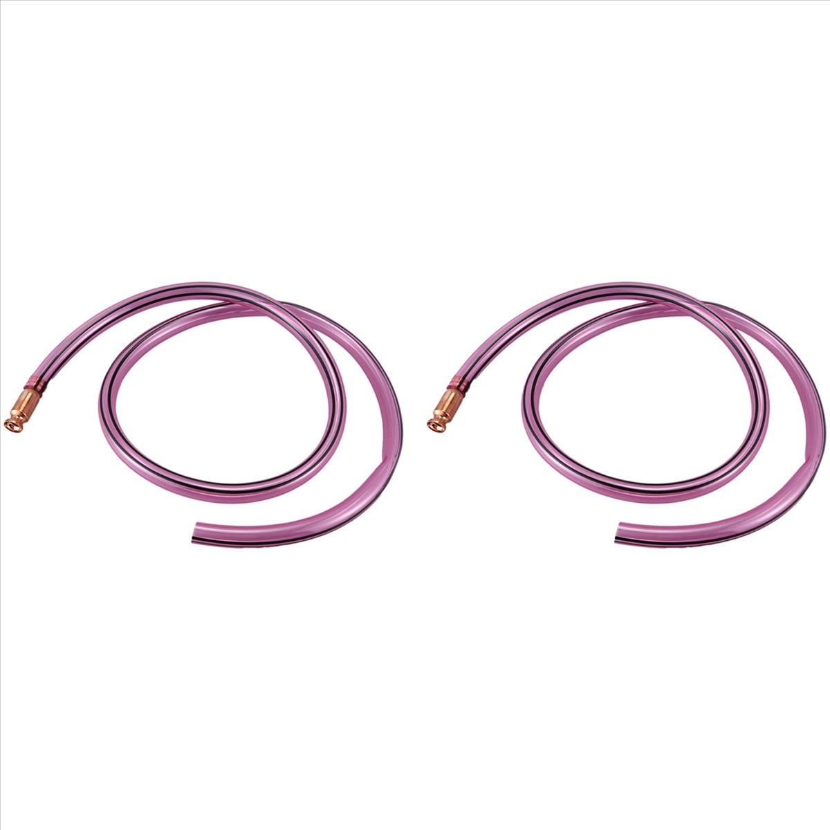 2pcs 25mm x 2M PVC Fuel Siphon Hose Copper Jiggler Jiggle Siphon Pump ...