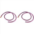 2pcs 25mm x 2M PVC Fuel Siphon Hose Copper Jiggler Jiggle Siphon Pump ...