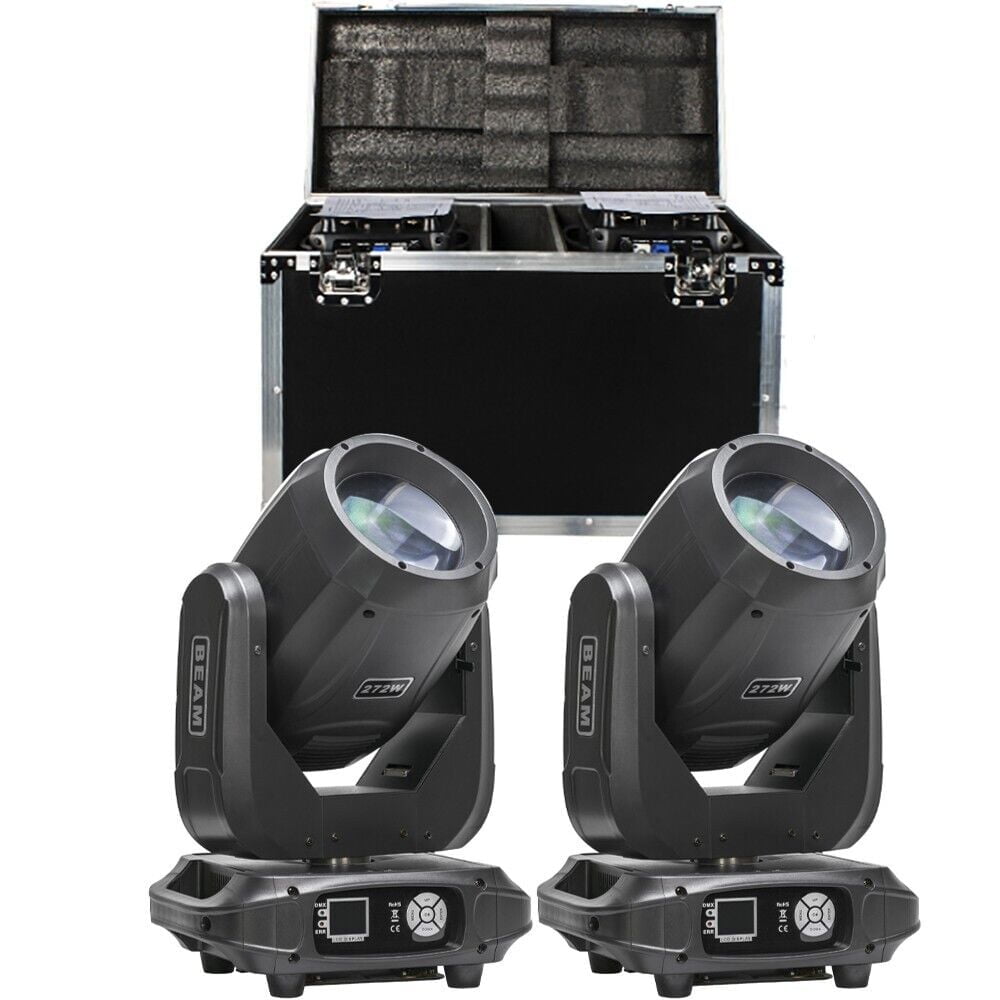 2pcs 272w Sharpy Beam Moving Head Light Professional Stage with Double ...