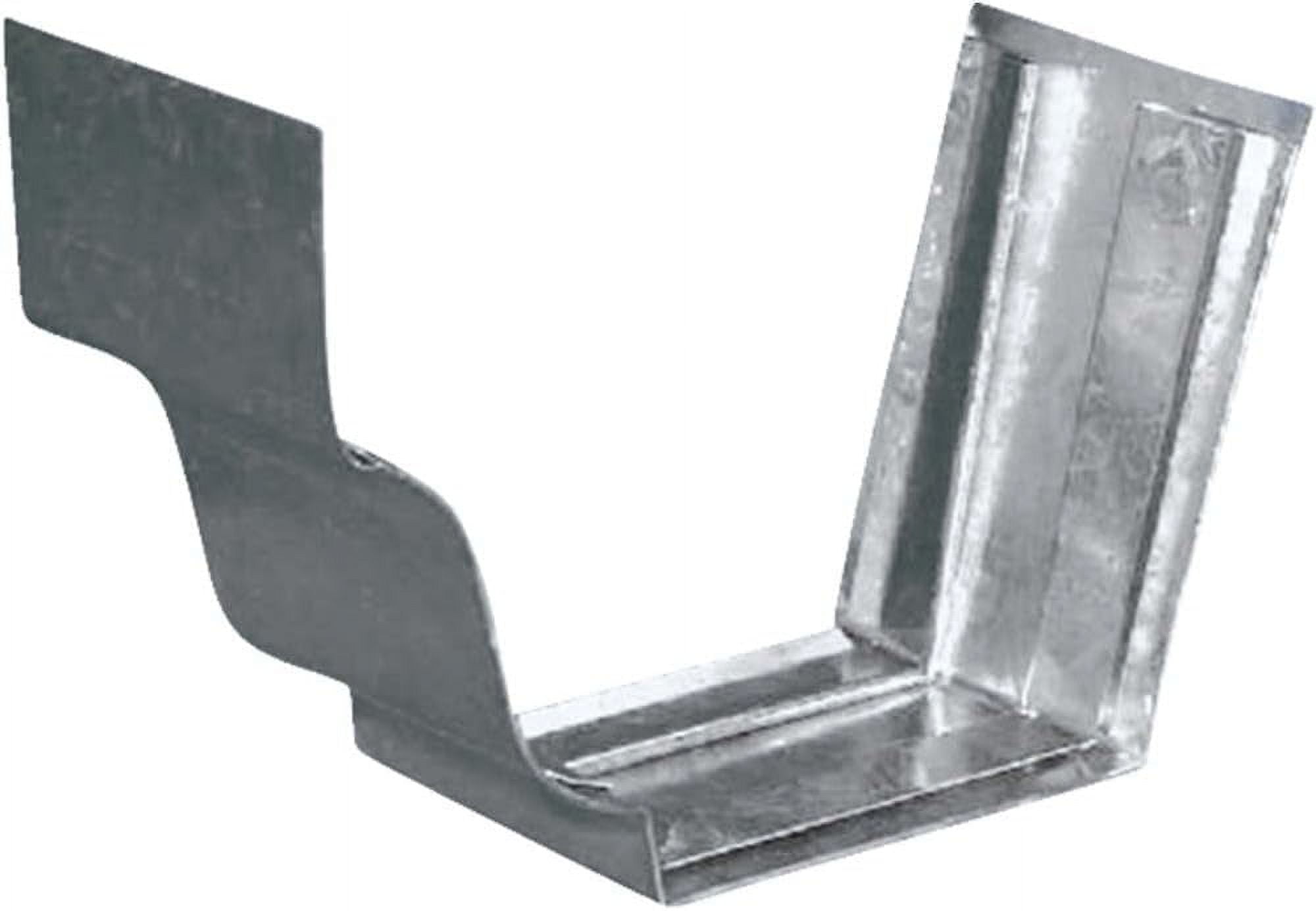 2pcs 29209 Gutter Slip Joint Connector, 5", Galvanized - Walmart.com