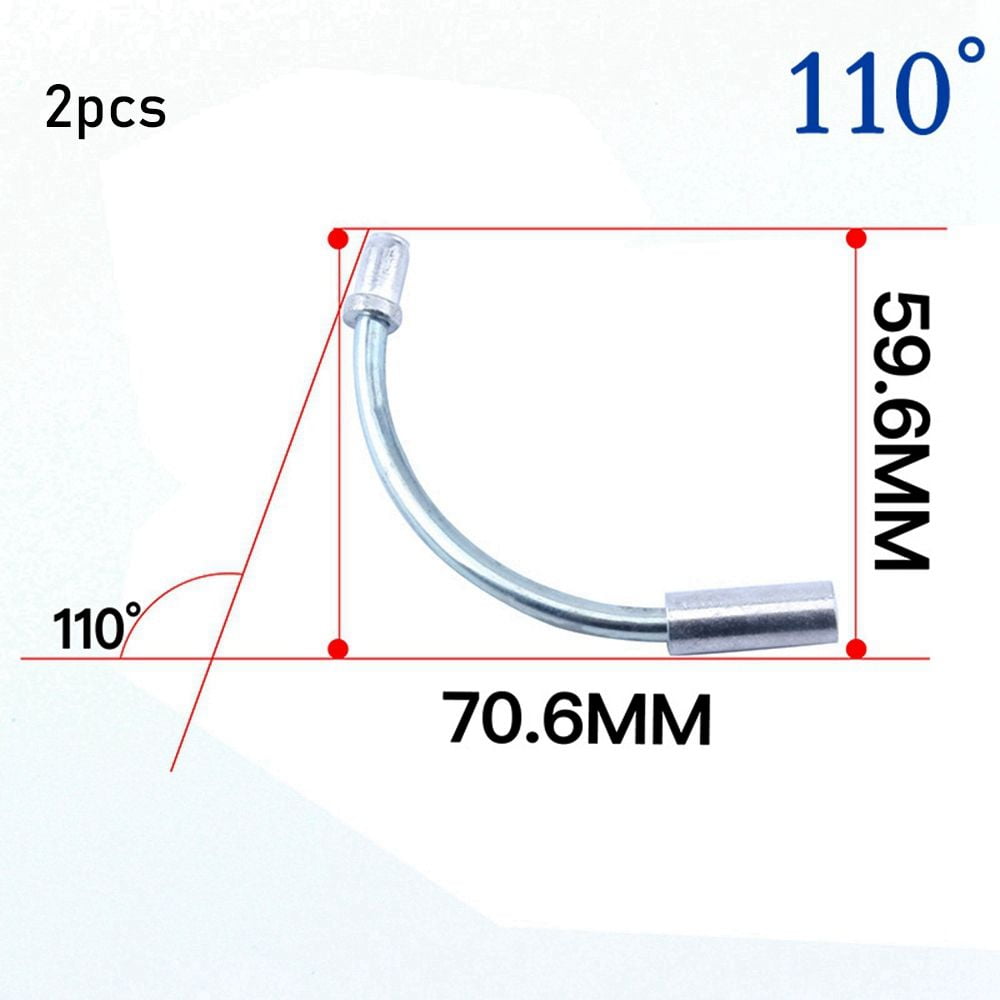 2pcs/2sets Outdoor Noodle and Boot Hose Brake V Brake Noodles Cable ...