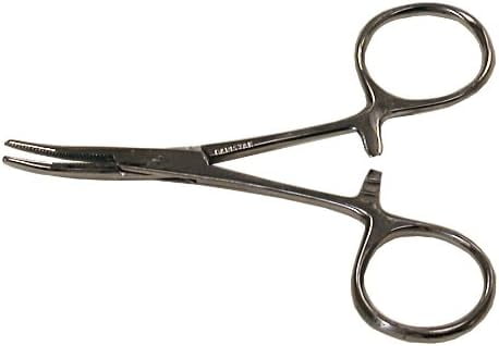 2pcs 3 1/2" Curved Micro Hemostat - Walmart.com