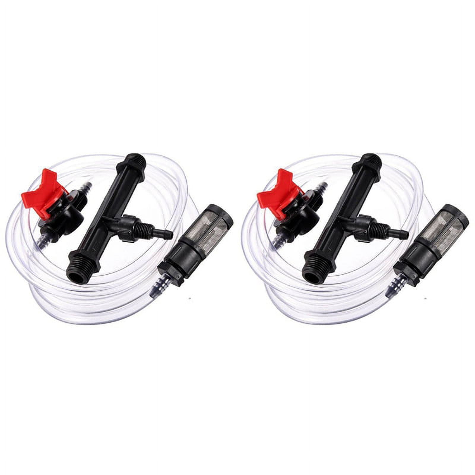 2pcs 3/4 Garden Irrigation Device Venturi Injector Switch Water Tube ...