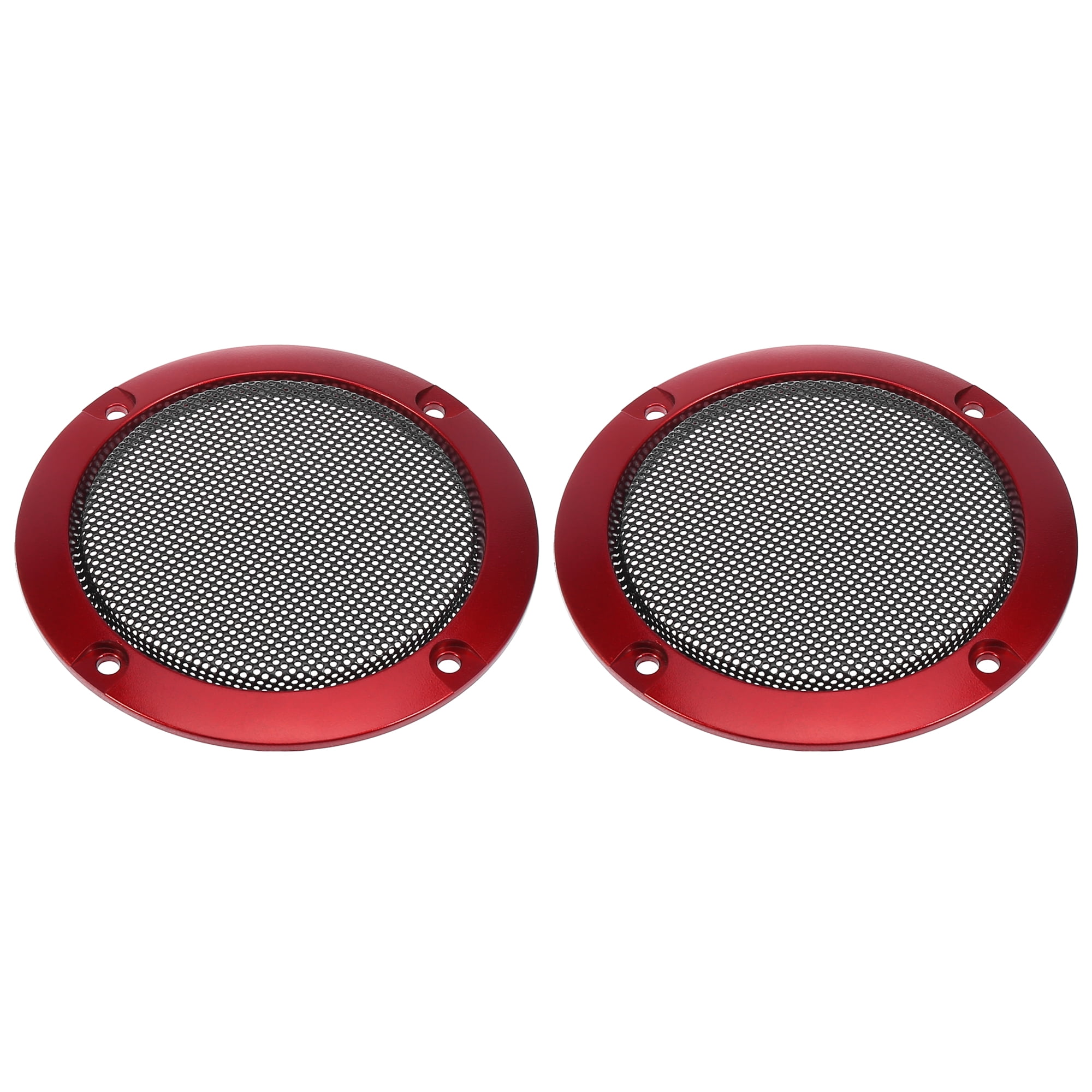 2pcs 3.5" Vehicle Audio Speaker Cover Mesh Subwoofer Horn Guard ...